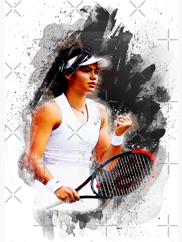 "Emma Raducanu" Poster for Sale by Animob | Redbubble