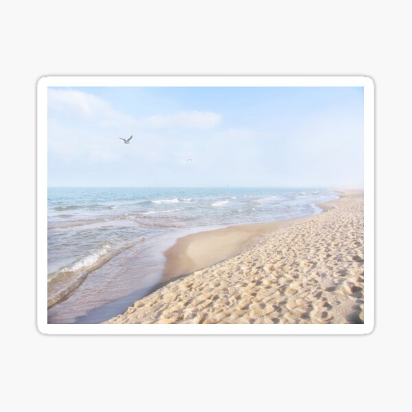 "Through The Distant Fog" Sticker by Kathilee | Redbubble