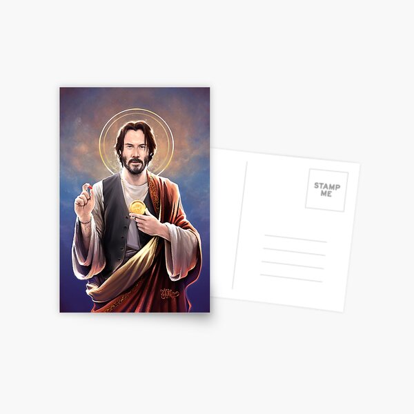 "Keanu Reeves, Saint Keanu of Reeves, Keanu Reeves Original Religious ...