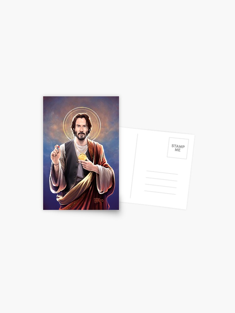"Keanu Reeves, Saint Keanu of Reeves, Keanu Reeves Original Religious ...