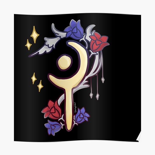 "White Mage Icon FFXIV" Poster by Shurupovyermola | Redbubble