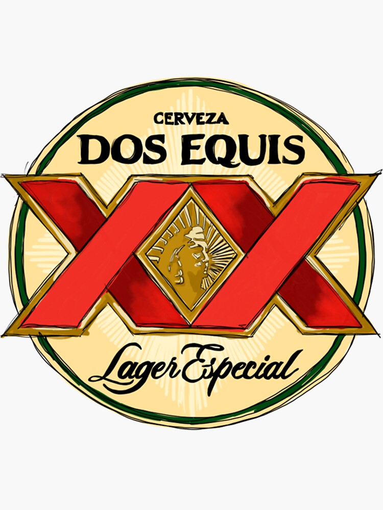 "Dos equis XX POP Classic T-Shirt" Sticker for Sale by DennisVoge ...
