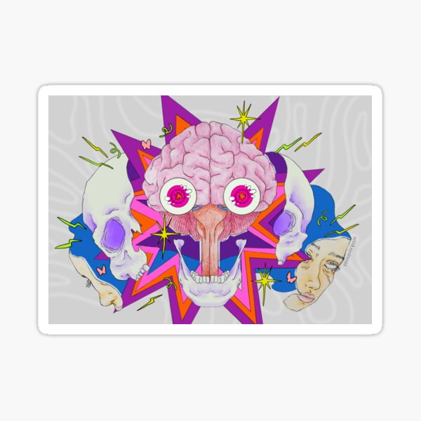 "self-portrait" Sticker for Sale by artthescientist | Redbubble