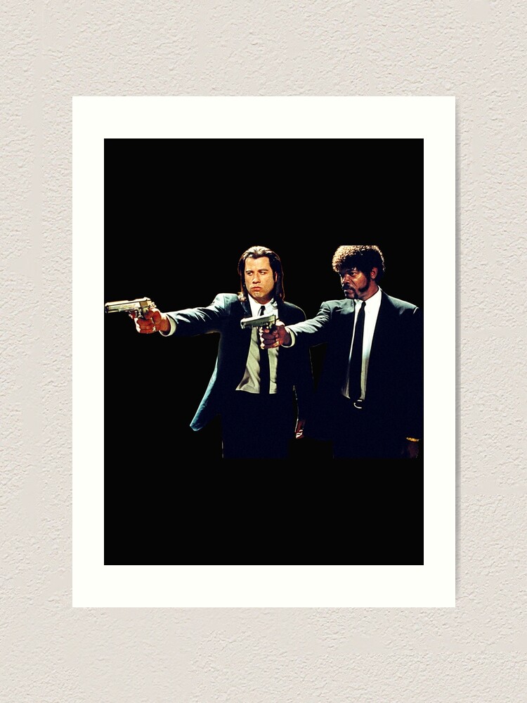 "Vincent et Jules Pulp Fiction Sticker" Art Print for Sale by ...