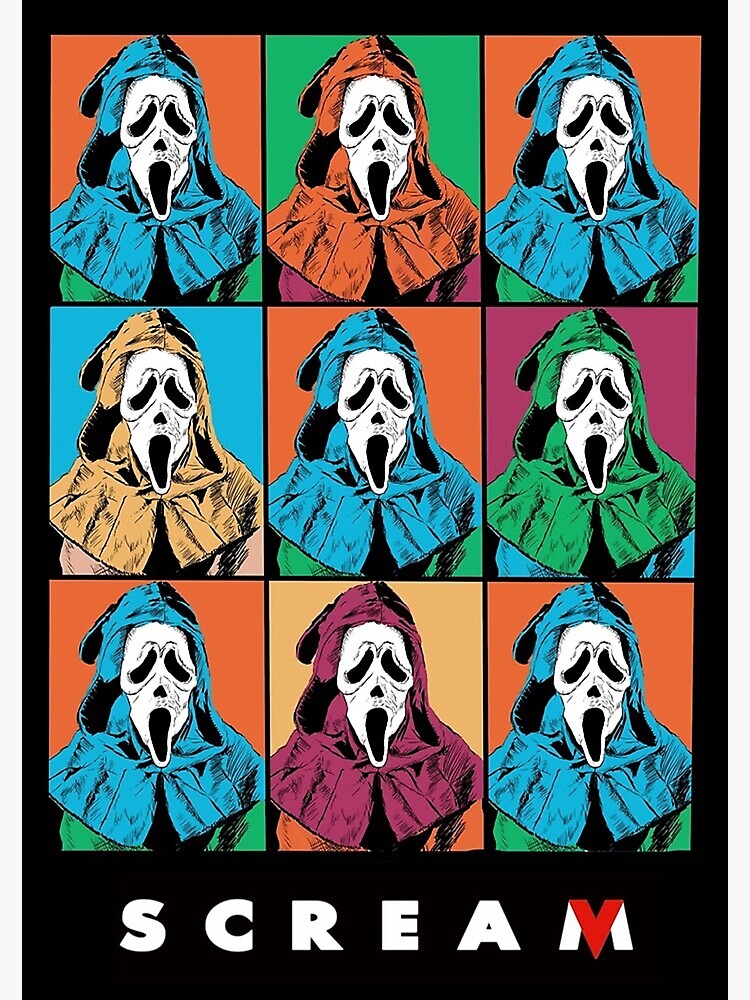 Vintage Scream V (2022) Premium Matte Vertical Poster