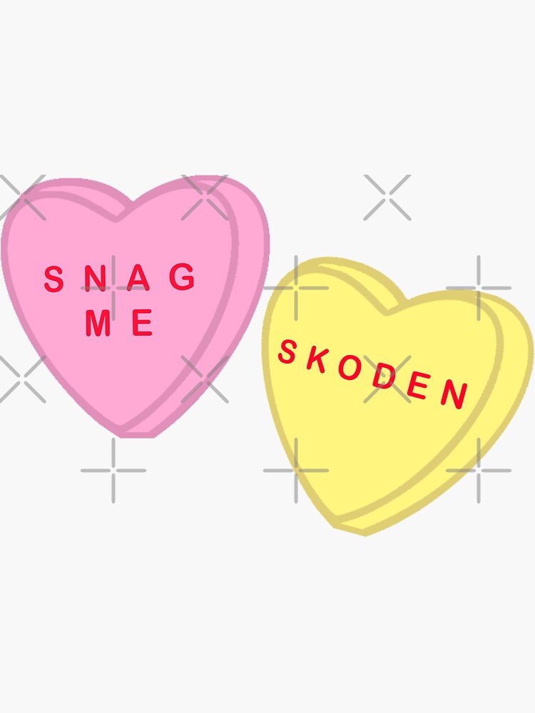 "Native Candy Hearts" Sticker by RoyalPrints | Redbubble