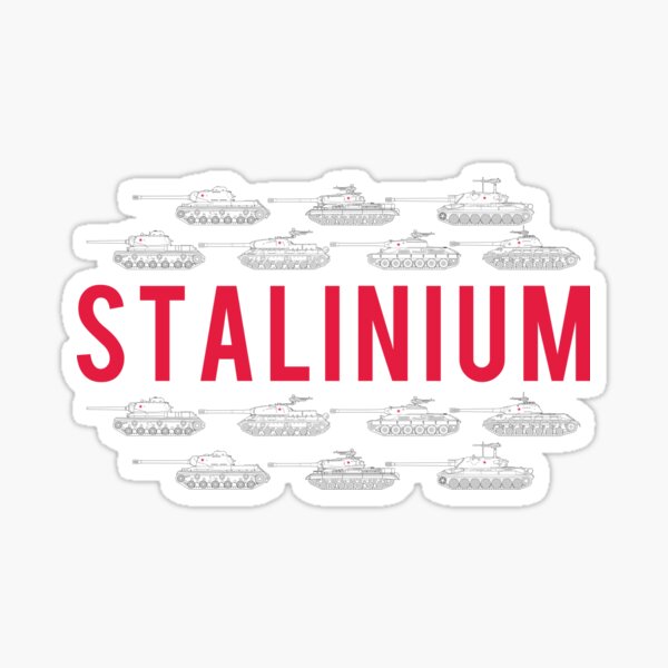 "STALINIUM" Sticker for Sale by FAawRay | Redbubble