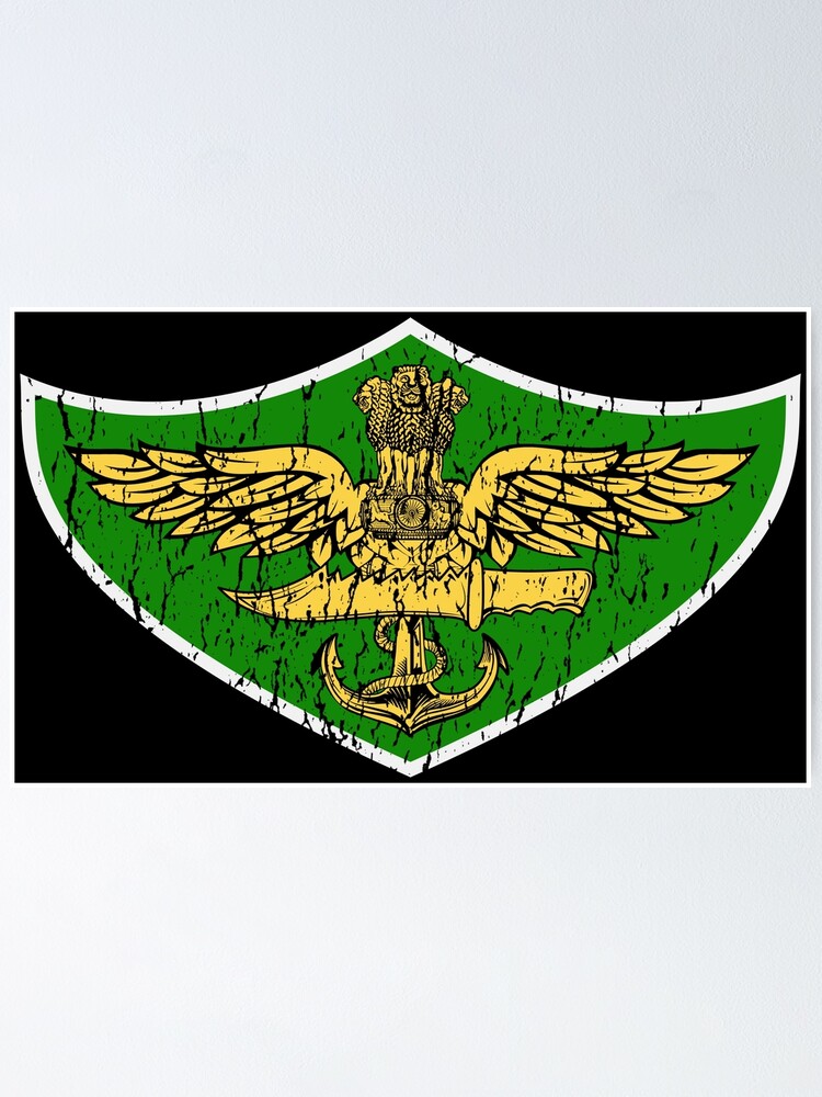 "MARCOS Indian Marine Commandos India Patriot #1353" Poster for Sale by ...