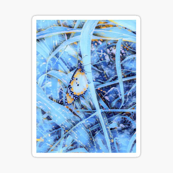 "beautiful butterfly" Sticker for Sale by FakeArts | Redbubble