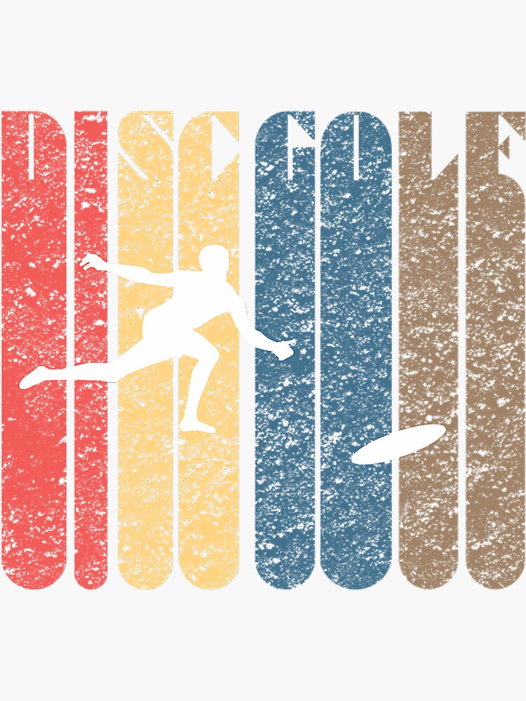 "Vintage Disc Golf" Sticker for Sale by JERRYMYTIDES | Redbubble