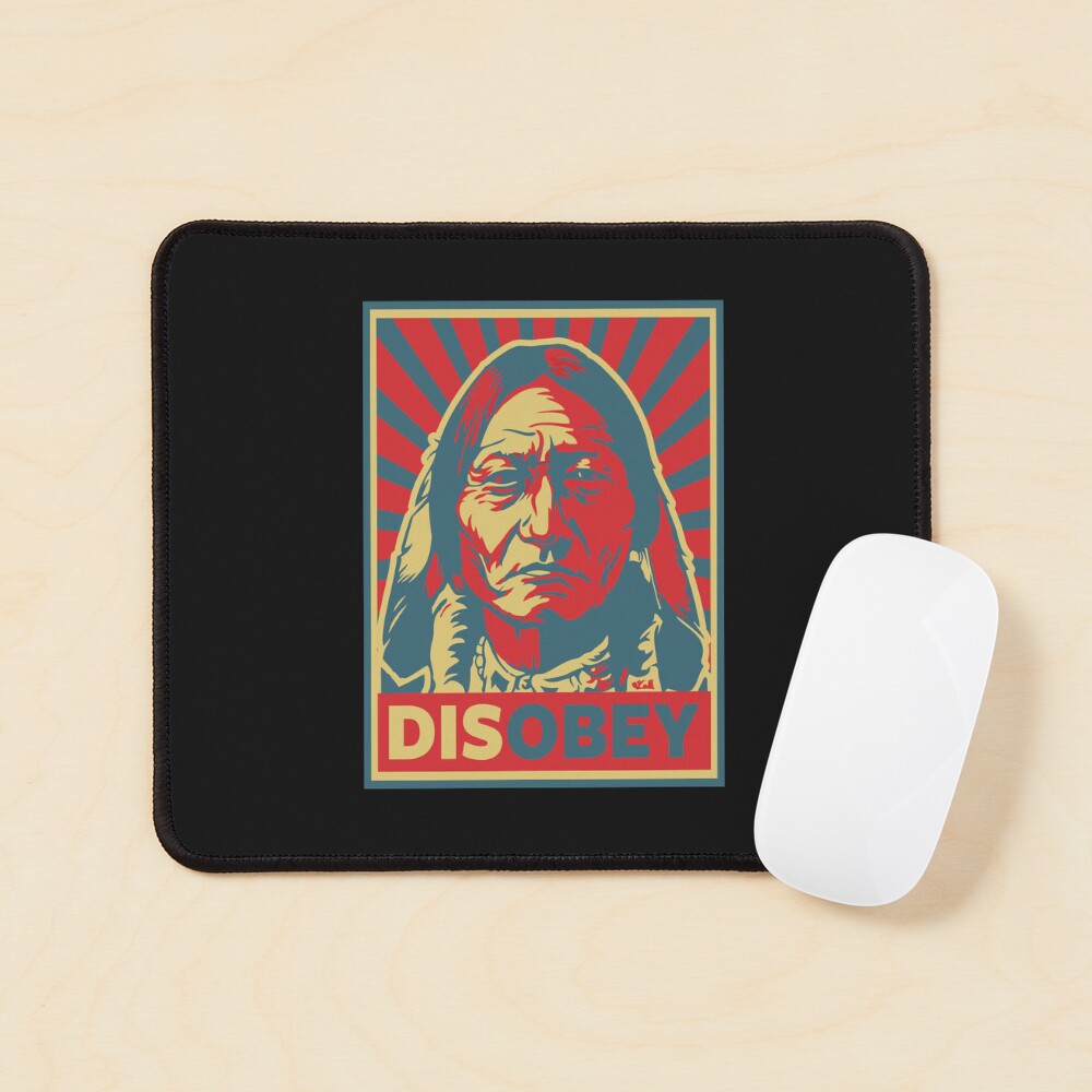 "Disobey American Native Vintage" Poster for Sale by Objectsharp ...