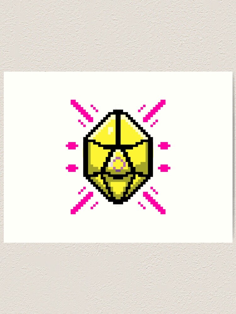 "Pride Pixel Art D20 - Intersex Pride Flag" Art Print for Sale by ...