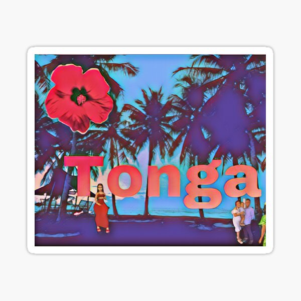 "Tonga island beautiful forever" Sticker for Sale by Resdfg1234 | Redbubble