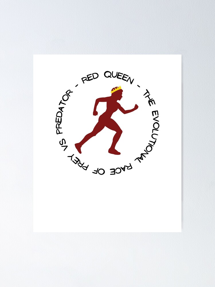 Poster « Red Queen - Race d'évolution à partir de la biologie des ...