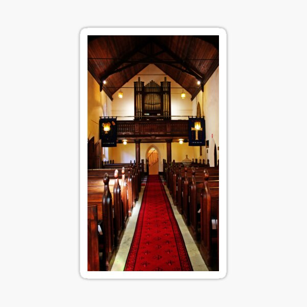 "St Paul’s Anglican Church." Sticker by Evita | Redbubble
