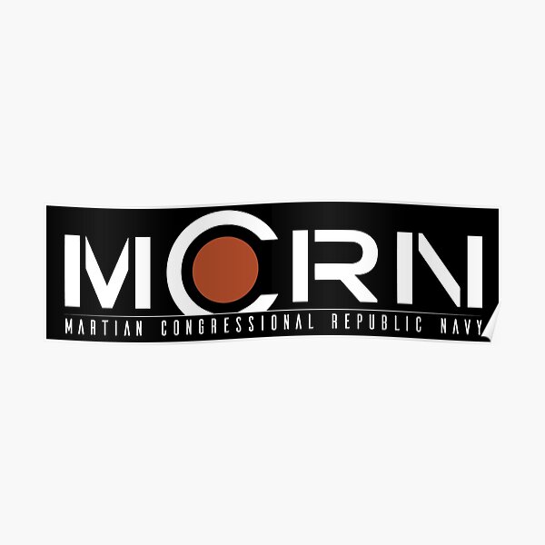 "MCRN (Mars Congressional Republic Navy)" Poster by SalesWorlds | Redbubble
