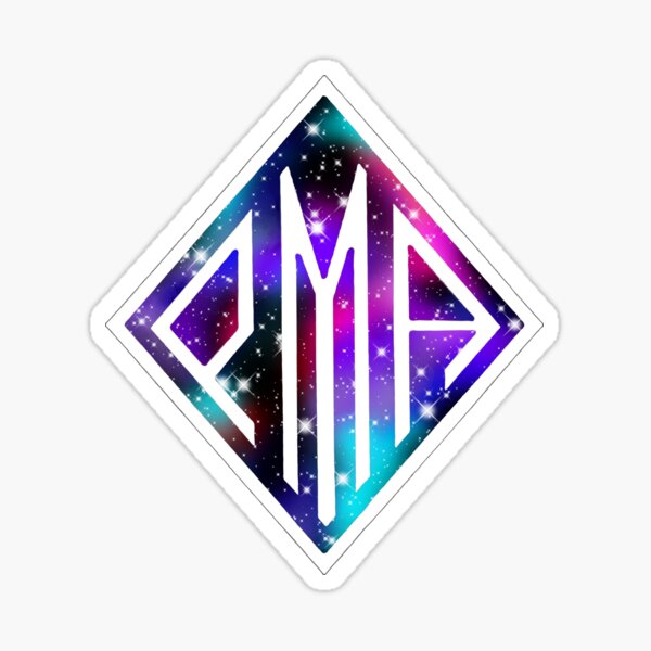 "Galaxy PMA" Sticker for Sale by sonoyang | Redbubble