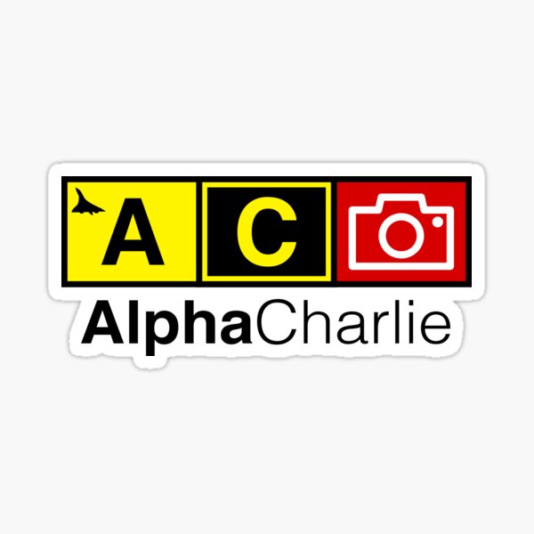 "AlphaCharlie Logo (colour)" Sticker for Sale by AlphaCharlieAUS ...