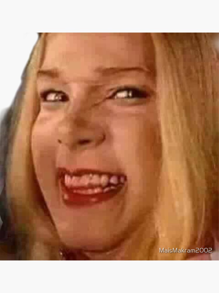 "White chicks meme sticker" Sticker for Sale by MaisMakram2002 | Redbubble