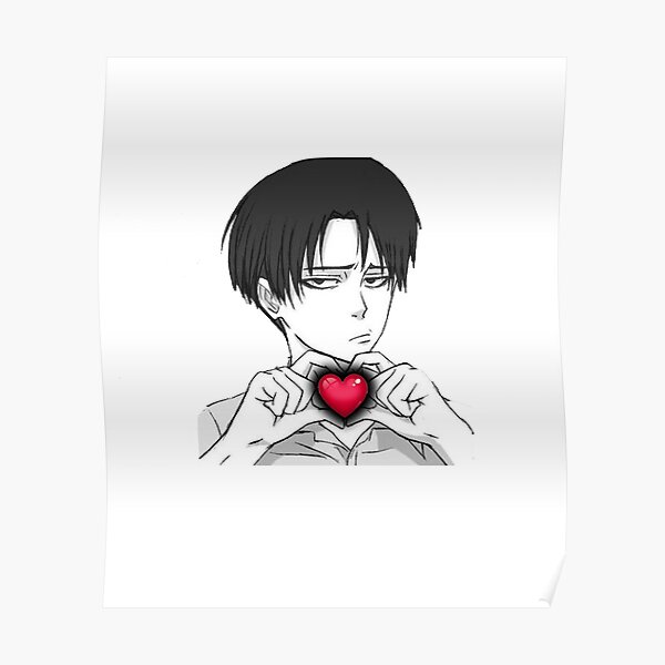 "Livai Love Snk" Poster by Horizon-Shop | Redbubble