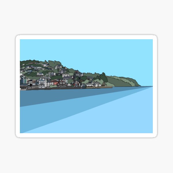 "Dartmouth, Devon, UK" Sticker for Sale by OneThreeSix | Redbubble
