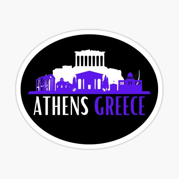 "Athens Greece, parthenon, skyline of iconic landmarks of Athens ...