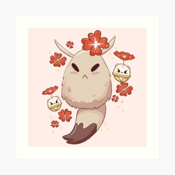 "Genshin Impact Dodoco (fanmade)" Art Print by DarkJellie | Redbubble