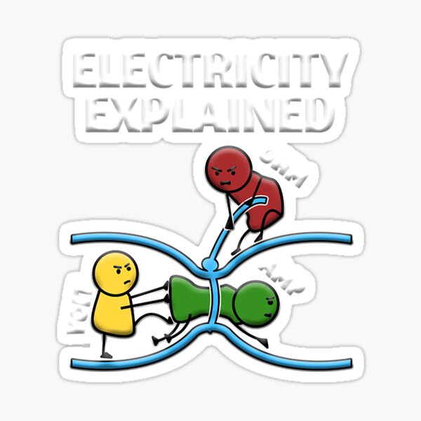 "Electricity T-ShirtFunny Electrician Design Explains Electricity ...