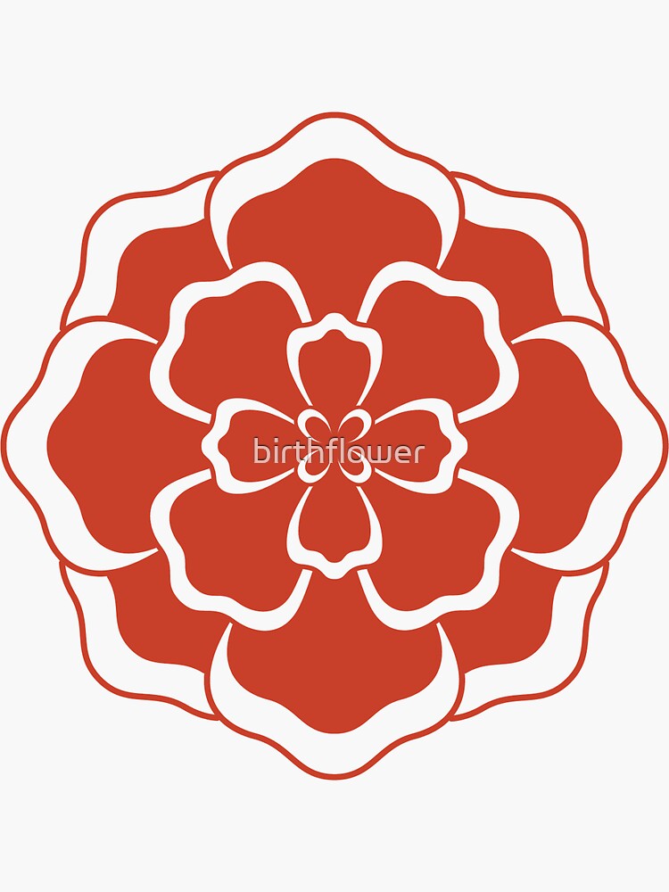 "June 5th birthday flower" Sticker for Sale by birthflower | Redbubble