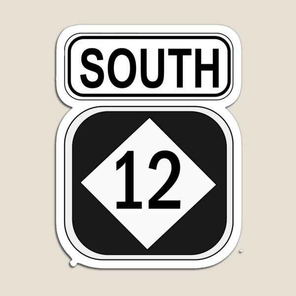 "Highway South 12 Outer Banks North Carolina" Magnet for Sale by ...