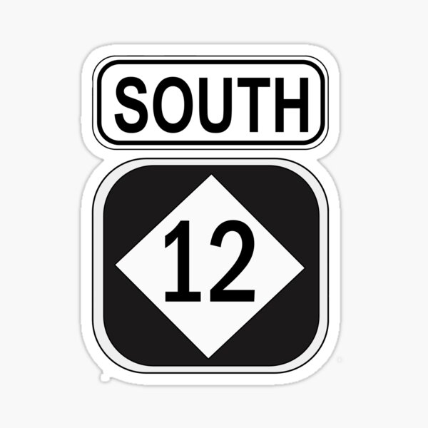 "Highway South 12 Outer Banks North Carolina" Sticker for Sale by ...