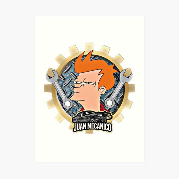 "John Mechanic Logo" Art Print for Sale by JuanMecanico | Redbubble