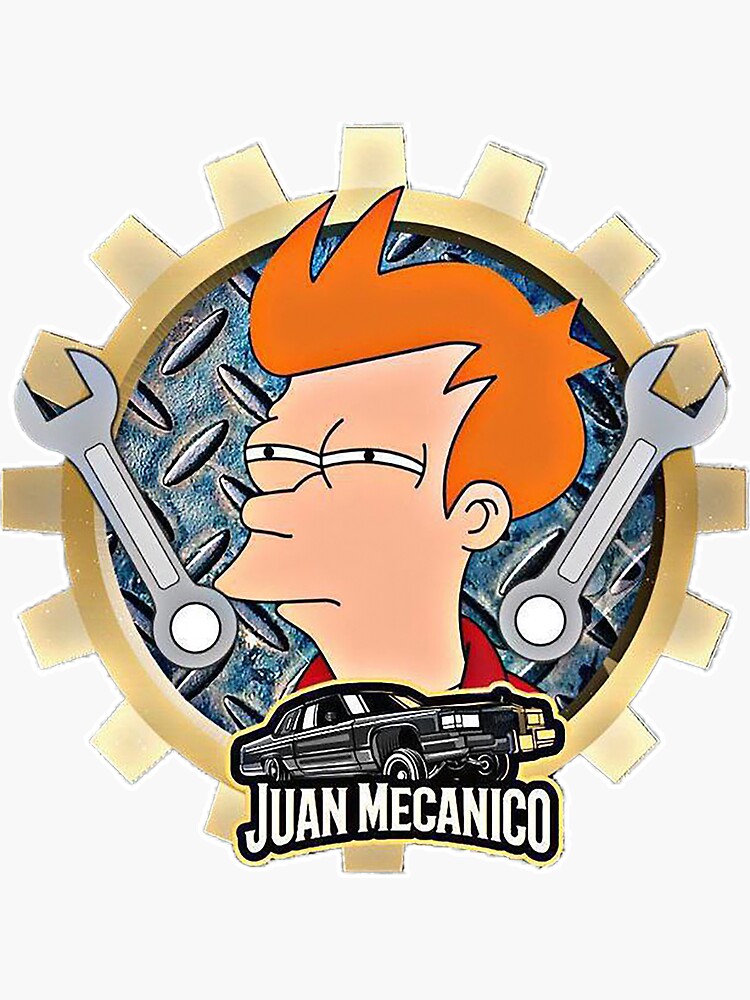 "John Mechanic Logo" Sticker for Sale by JuanMecanico | Redbubble