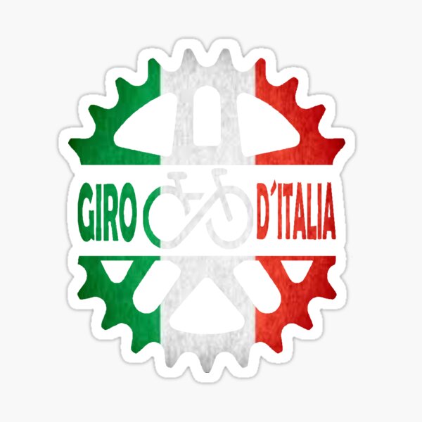 " Giro D Italia / Italian cycling" Sticker for Sale by casperdigital ...