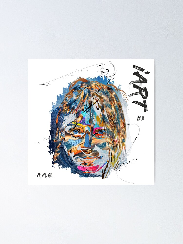 "iART #3 - Wave Girl - Gallery" Poster for Sale by AlleryAGart | Redbubble