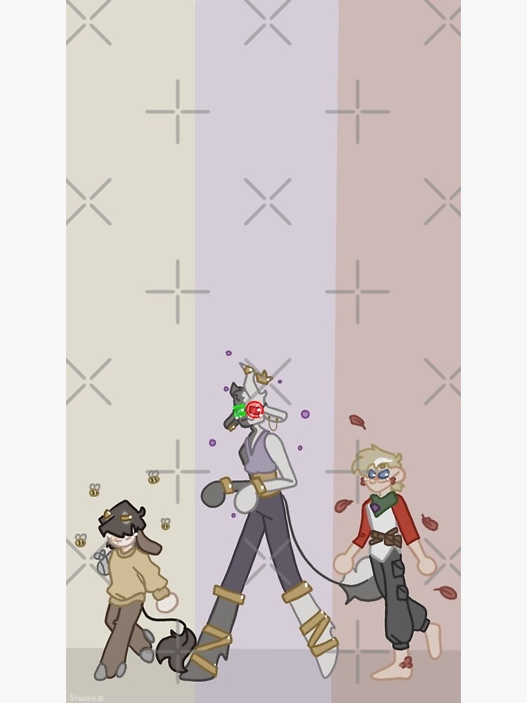 "Ranboo | Tommy | Tubbo | Dream SMP" Art Print by PabloPatterns | Redbubble