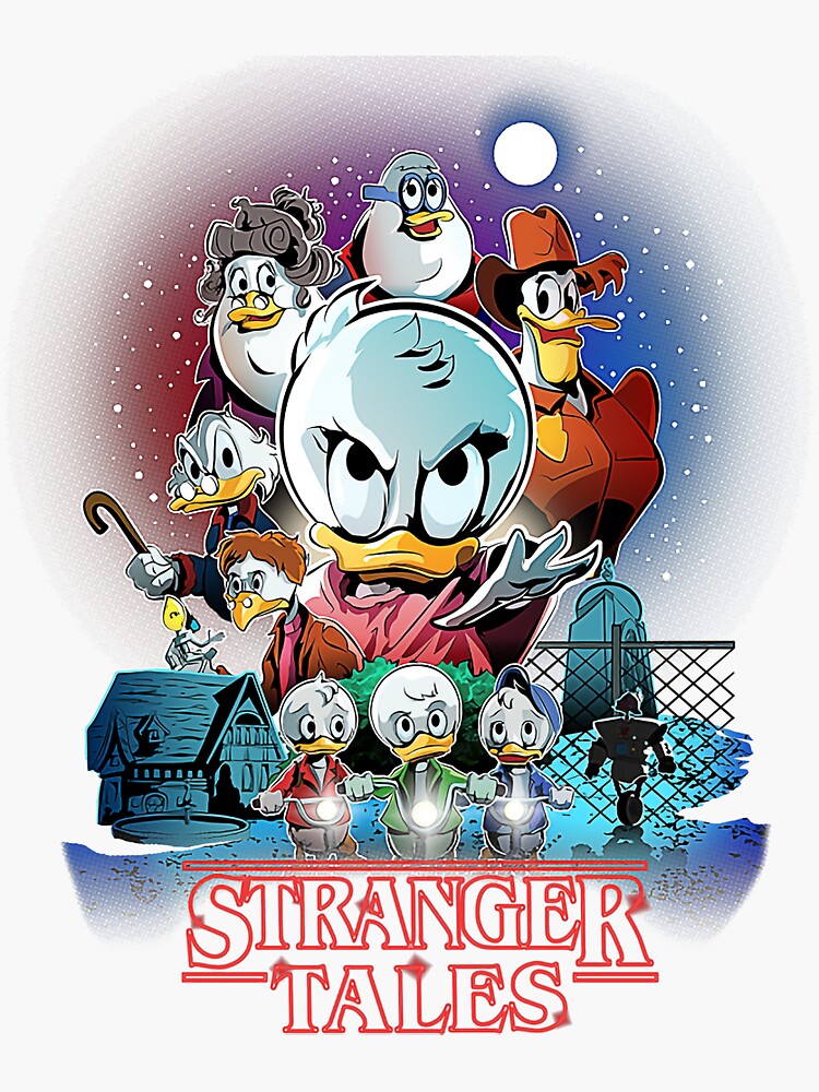 "Ducktales" Sticker for Sale by Shonuffffeinz | Redbubble