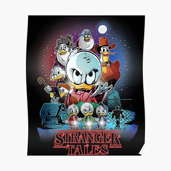 Ducktales Poster For Sale By Shonuffffeinz Redbubble