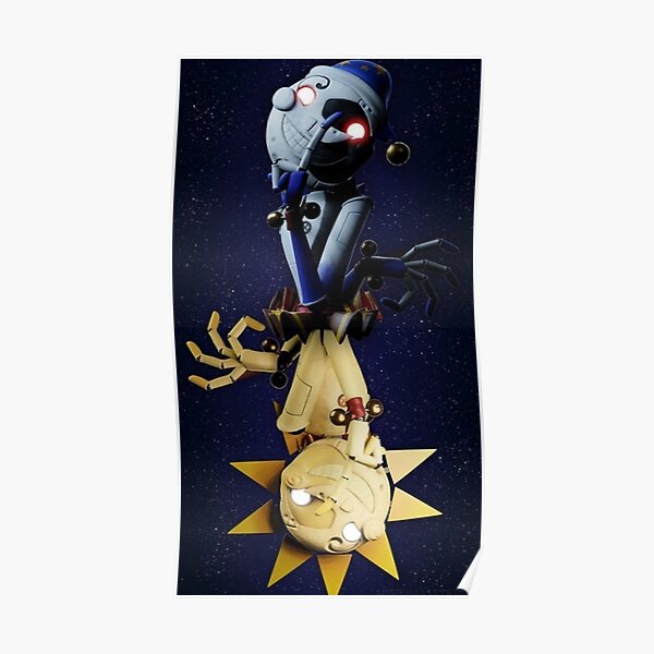 Póster «SunDrop y MoonDrop FNAF Violación de seguridad Póster» de ...