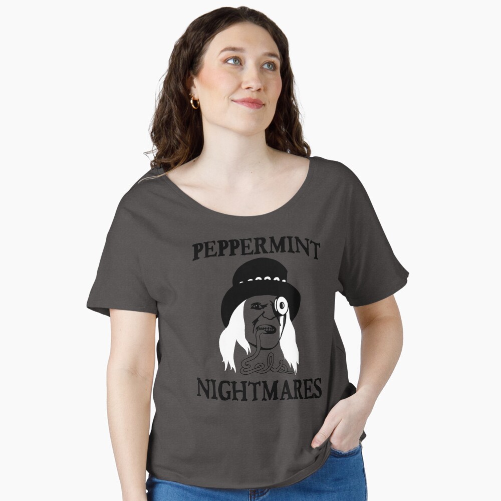 "Peppermint Nightmares" Essential T-Shirt for Sale by GawkArt | Redbubble