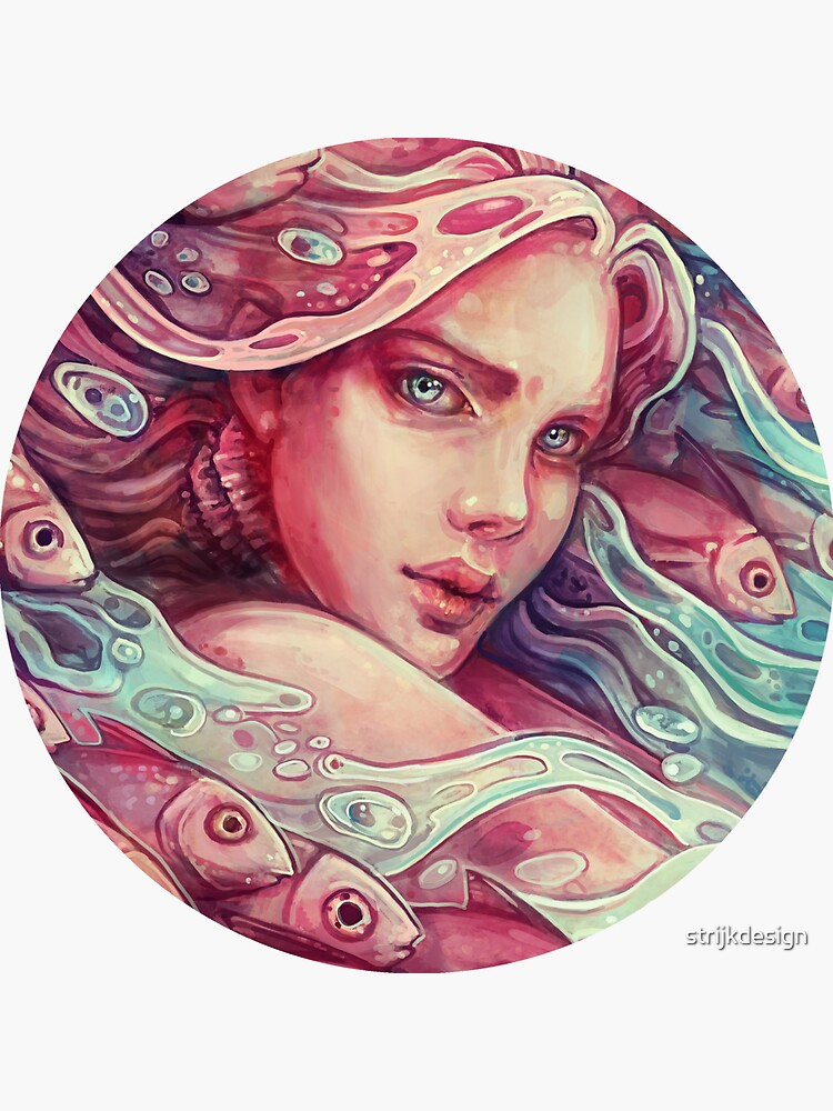 "Kayla" Sticker by strijkdesign | Redbubble