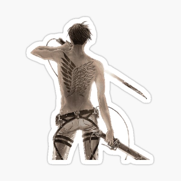"Levi Ackerman Attack On Titan" Sticker by imortell26 | Redbubble