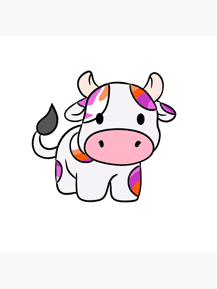 "Lesbian Cow" Poster by mikaelabramley | Redbubble