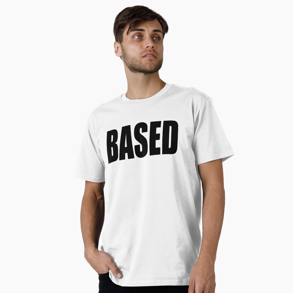 "Based" Sticker by Lowgik | Redbubble