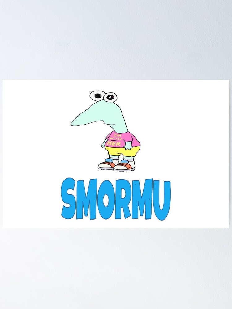 "Smiling Friends Smormu T-Shirt High Res Classic" Poster by bagelsaurus ...