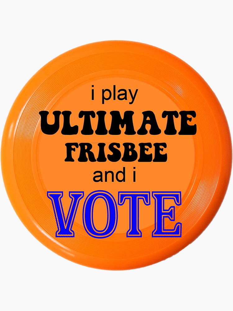 "Ultimate Frisbee Bumper Sticker" Sticker by jlspa23 | Redbubble