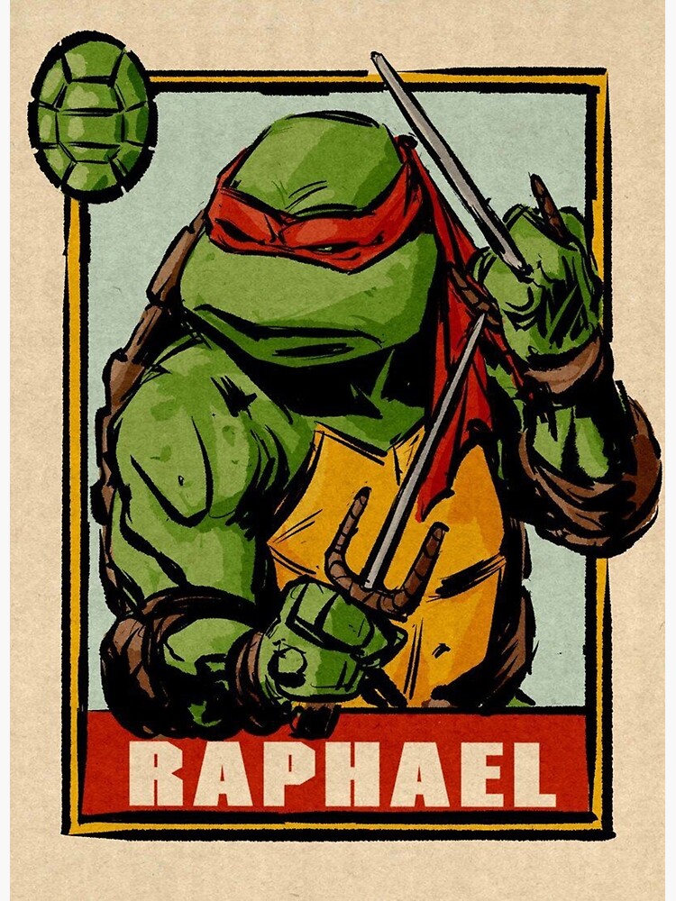 Raphael TMNT Premium Matte Vertical Poster sold by Catsharkcarleentan ...