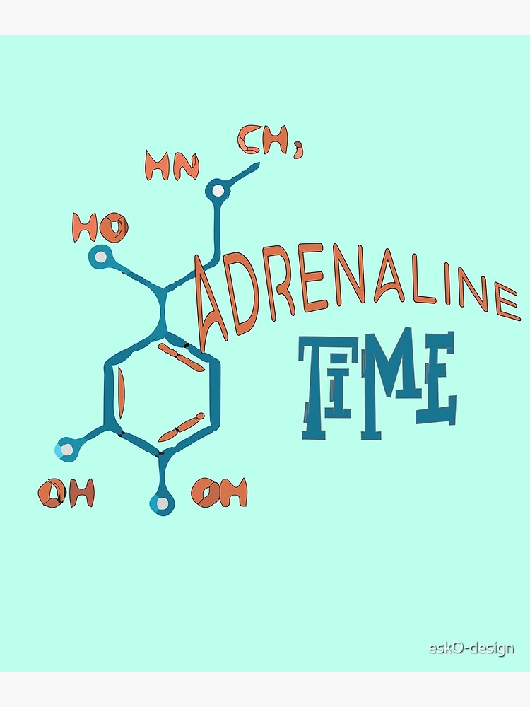 " Adrenaline Time, chemicals Line Graphic cool and nice gift for ...
