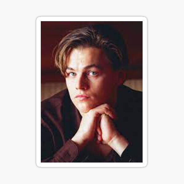 "Leonardo DiCaprio - Poster" Sticker for Sale by Allanlk | Redbubble