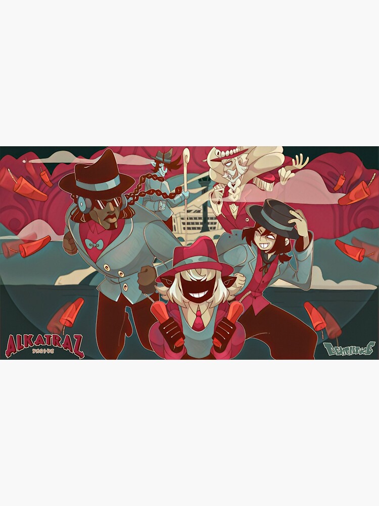 "DemonDice ALKATRAZ" Sticker for Sale by Darthz | Redbubble